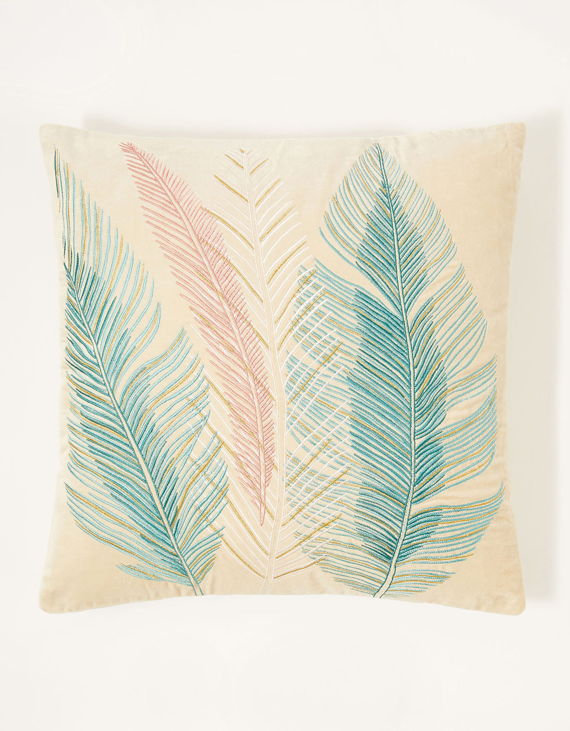 Feather Velvet Cushion