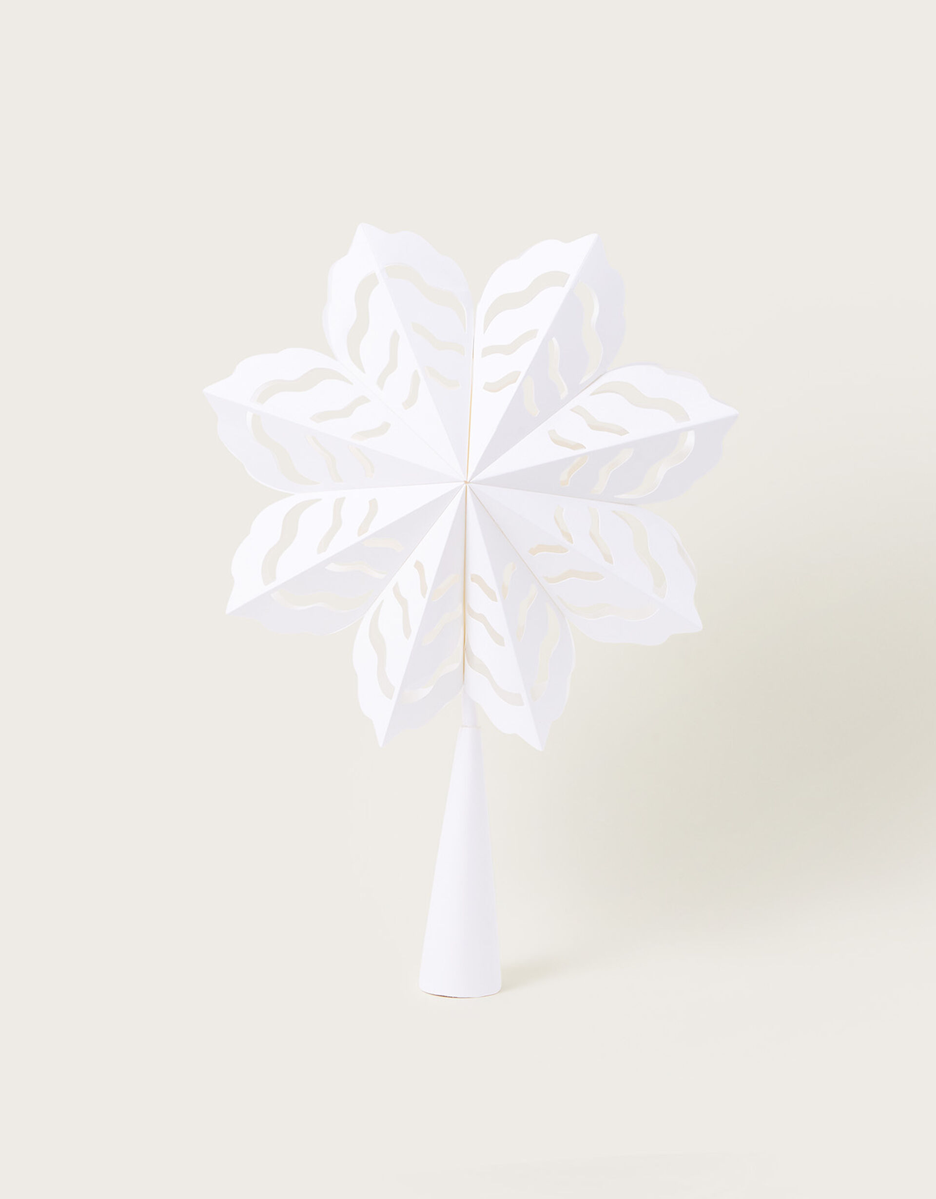 Paper Snowflake Tree Topper