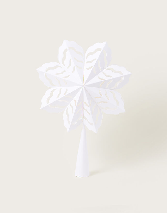 Paper Snowflake Tree Topper