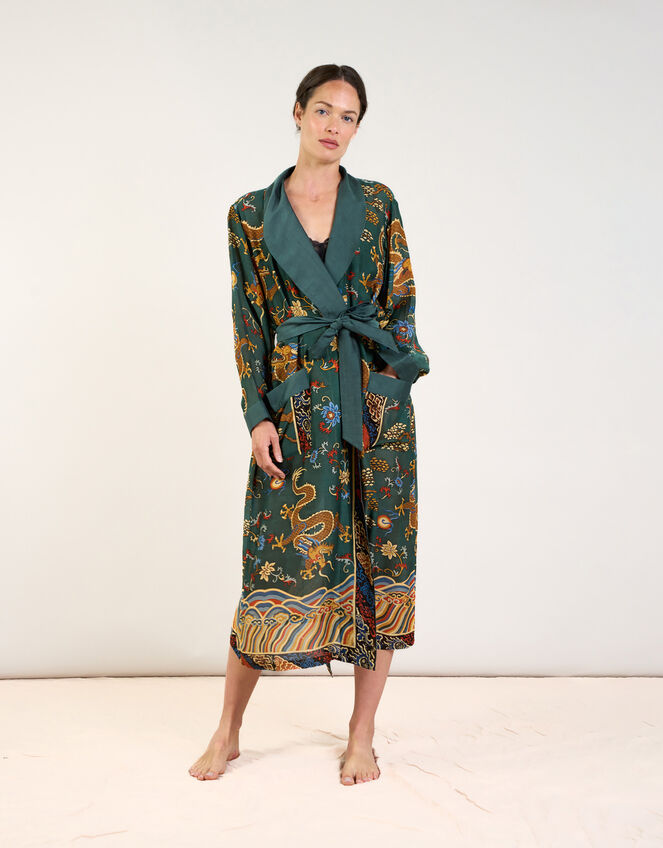 One Hundred Stars Dragon Print Robe