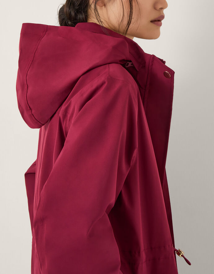 Ada Waterproof Raincoat Red | Women's Coats | Monsoon UK.