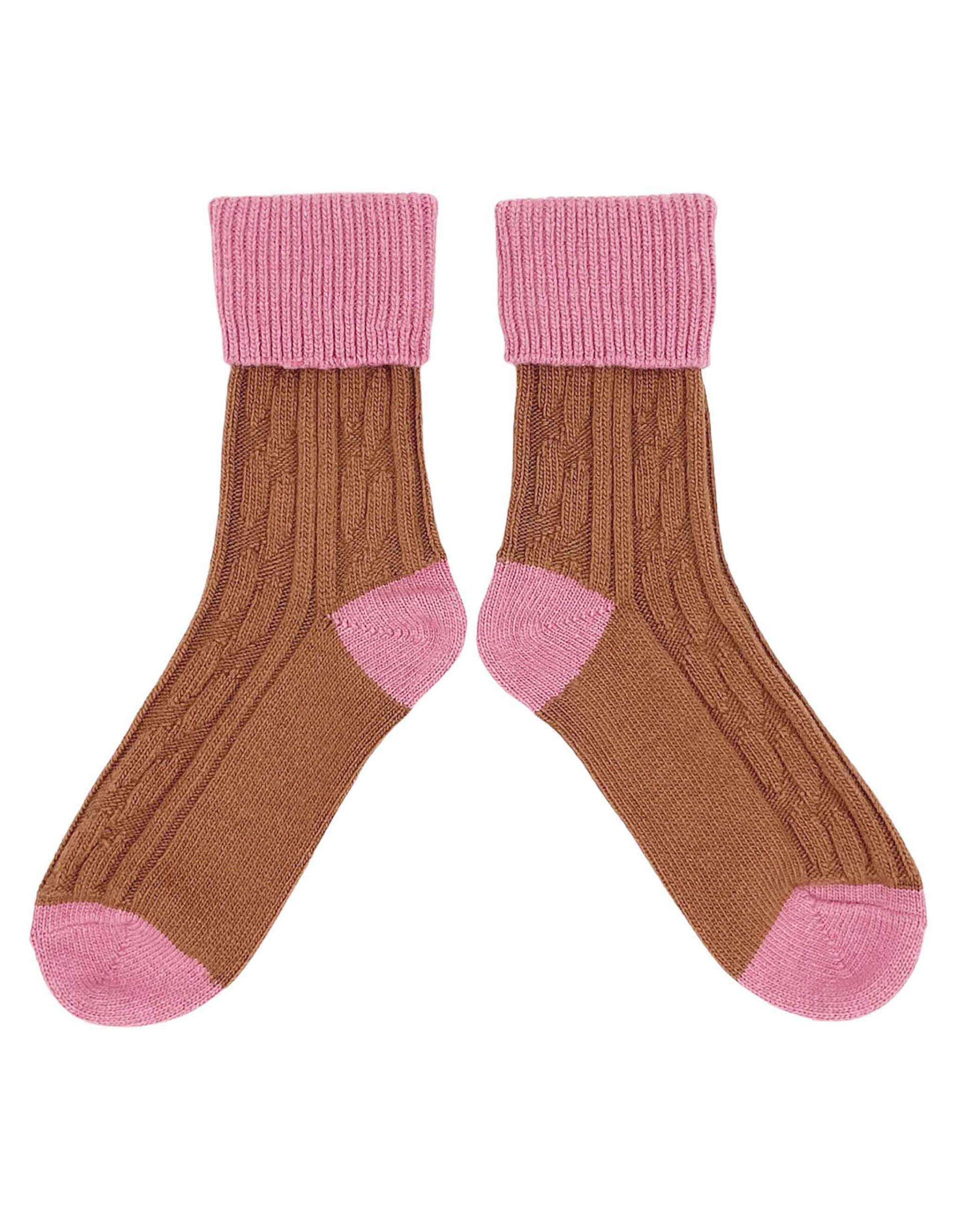 Catherine Tough Cashmere Knit Socks