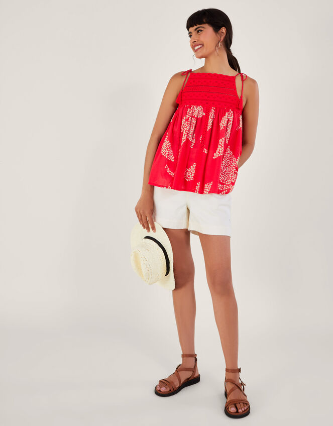 Mahi Halter High Neck Cami Top Red | Vests, Camisoles And Sleeveless ...