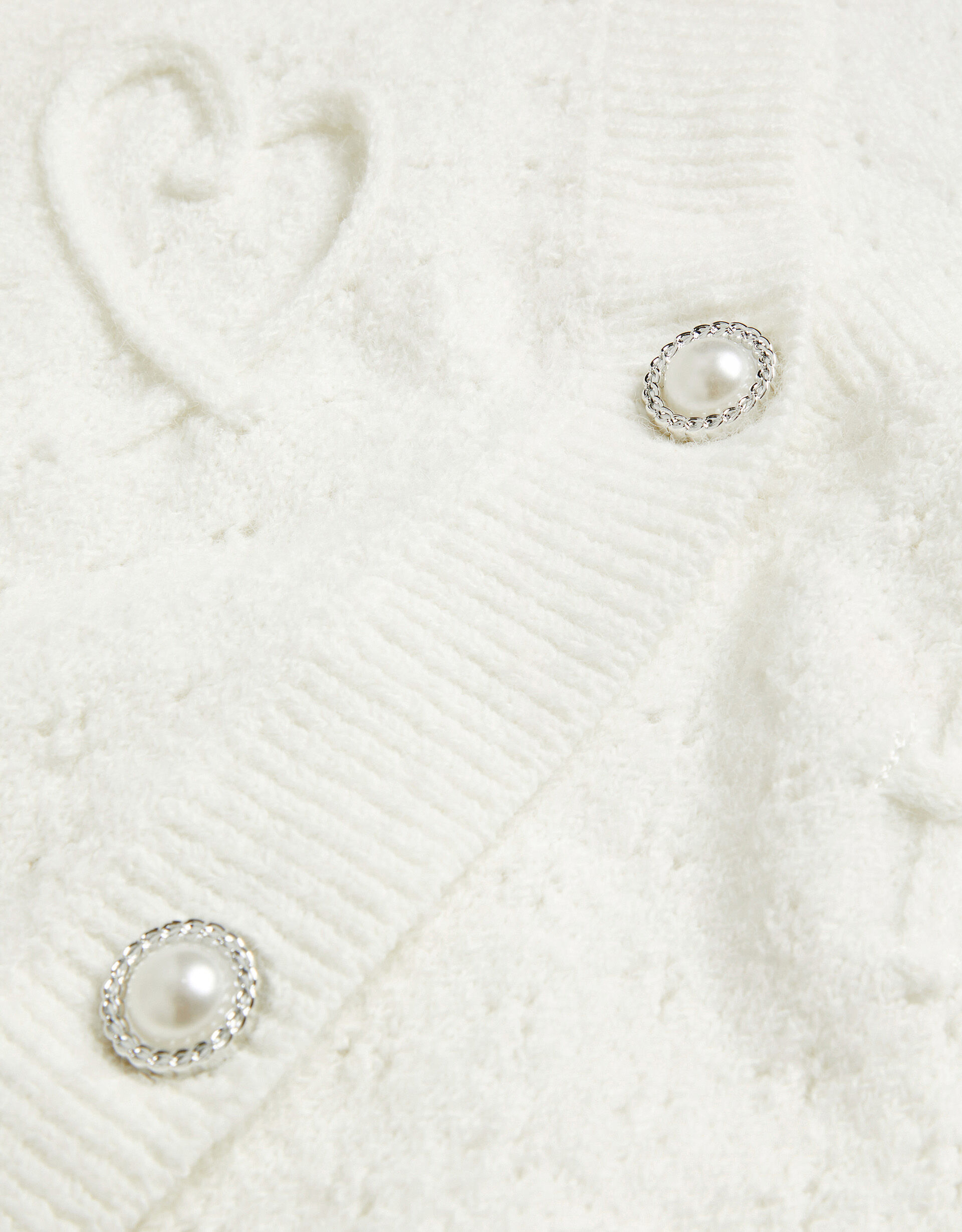 Heart Cornelli Embroidered Cardigan Ivory | Girls' Cardigans | Monsoon UK.