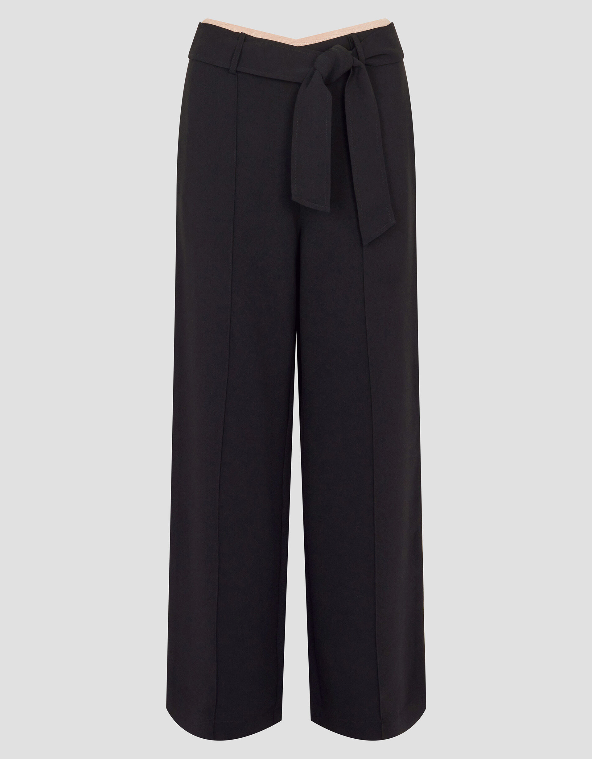 Scarlet Trim Trousers Black