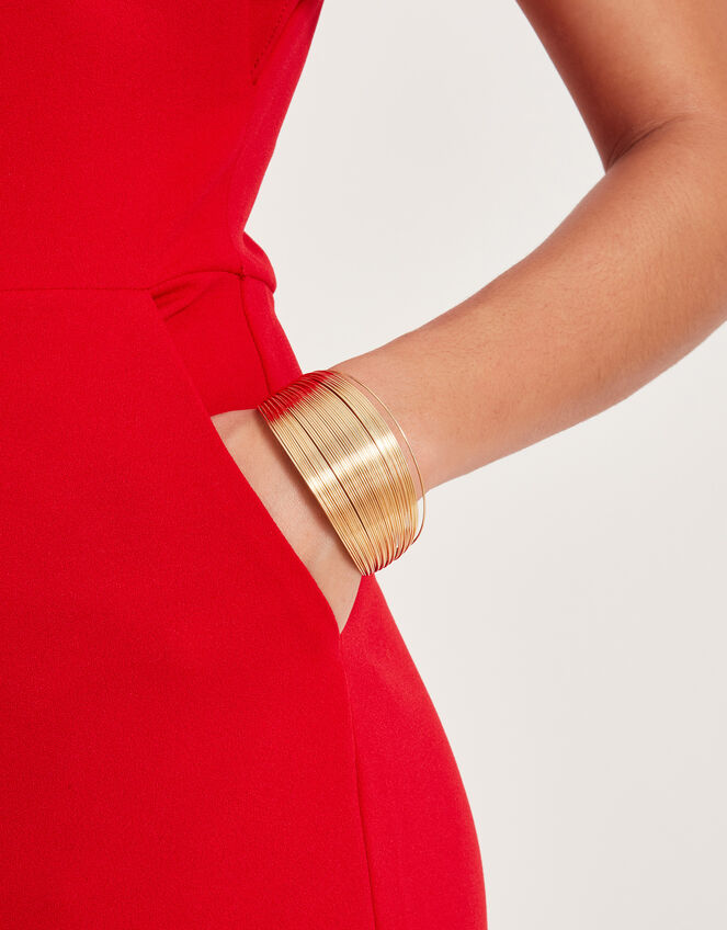 Fine Layered Cuff Bracelet | Accessories | Monsoon UK.