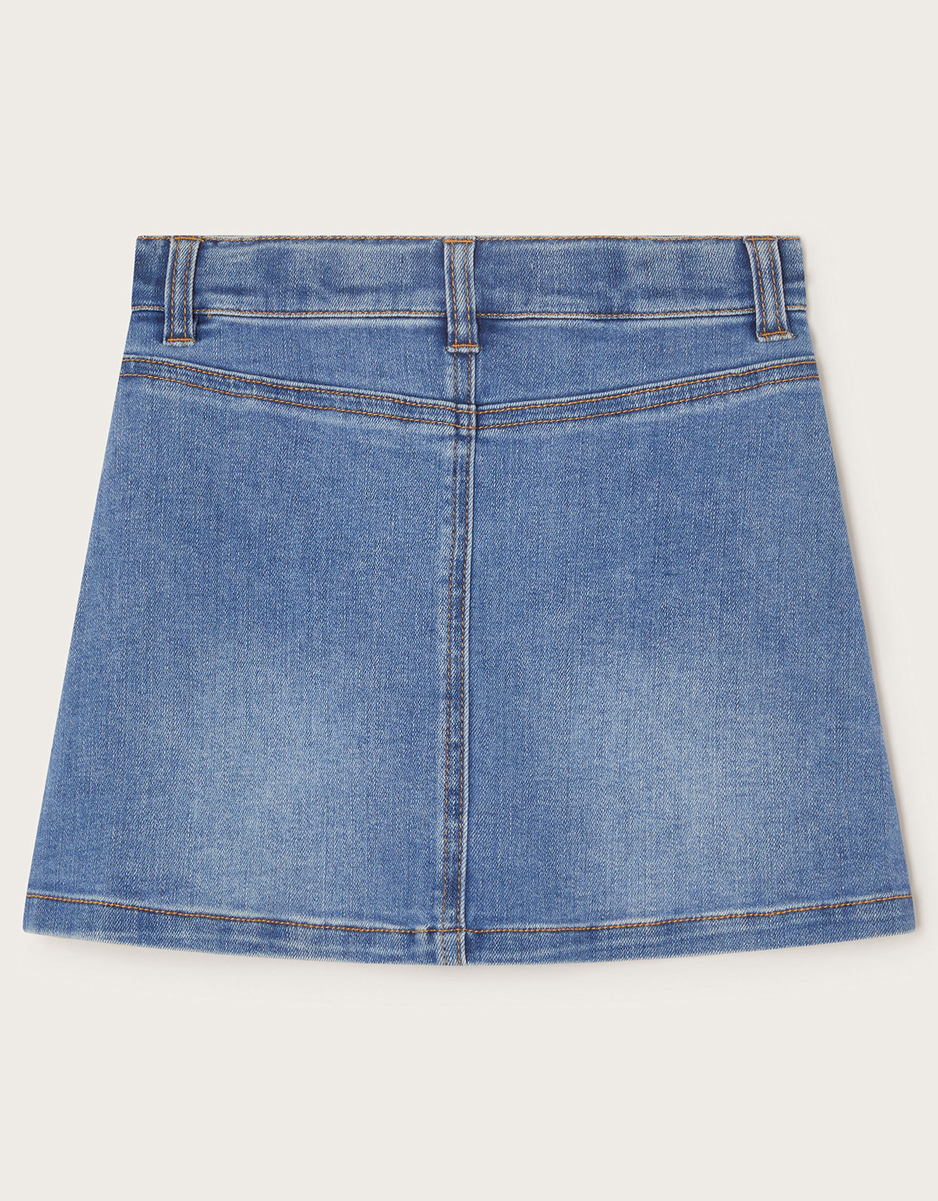 Denim Mini Skirt Blue | Girls' Skirts & Shorts | Monsoon UK.