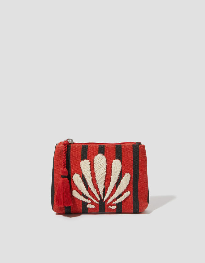 Shell Embroidered Coin Purse | Bags & Purses | Monsoon UK.