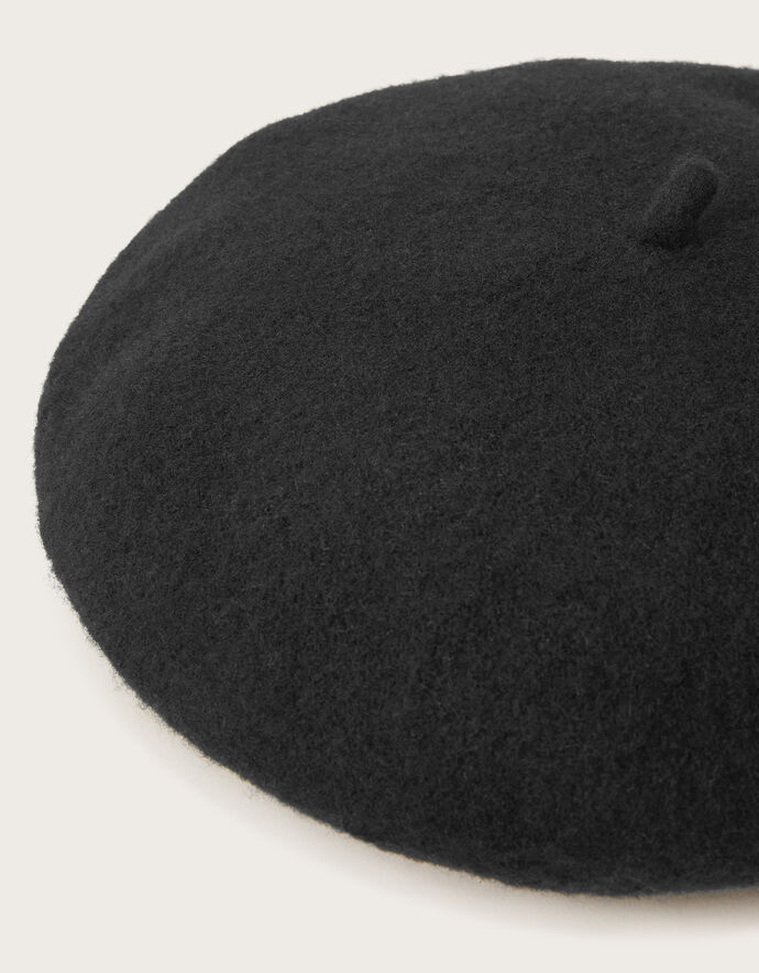 Plain Wool Beret