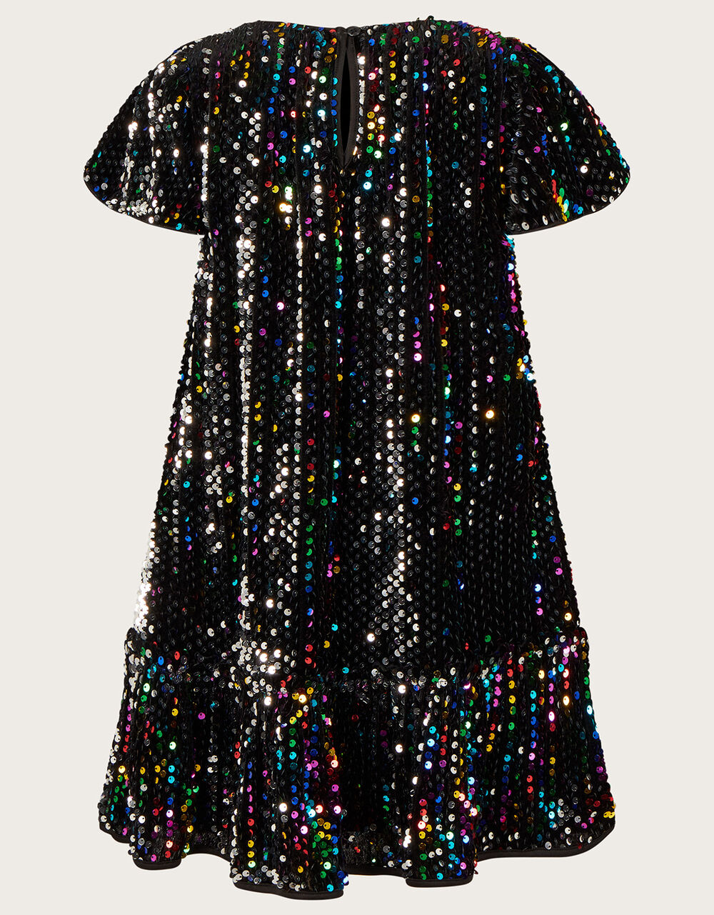 Rainbow Sequin Disco Dress Multi | Girls' Dresses | Monsoon UK.