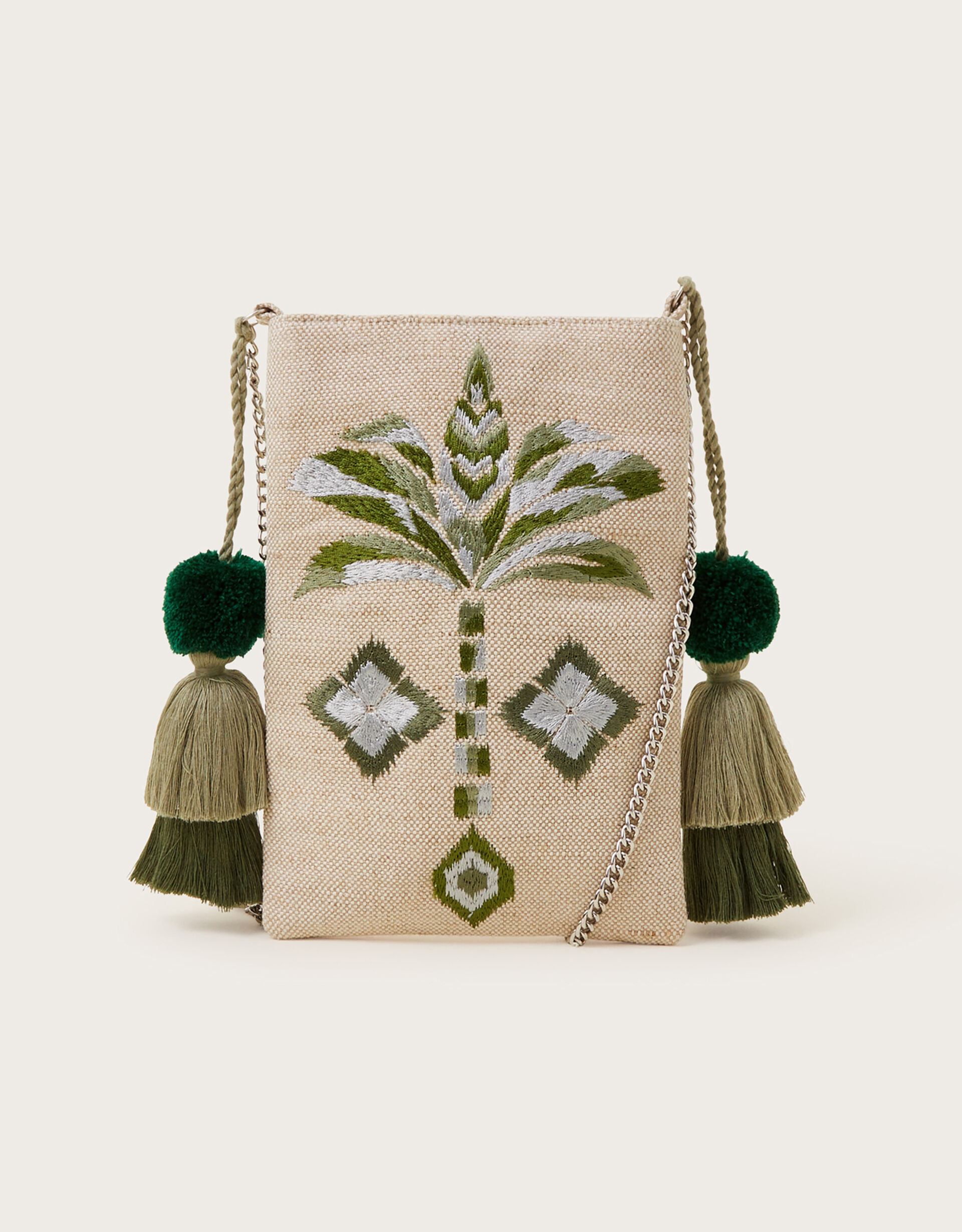 Palm Canvas Phone Bag | Bags & Purses | Monsoon UK.