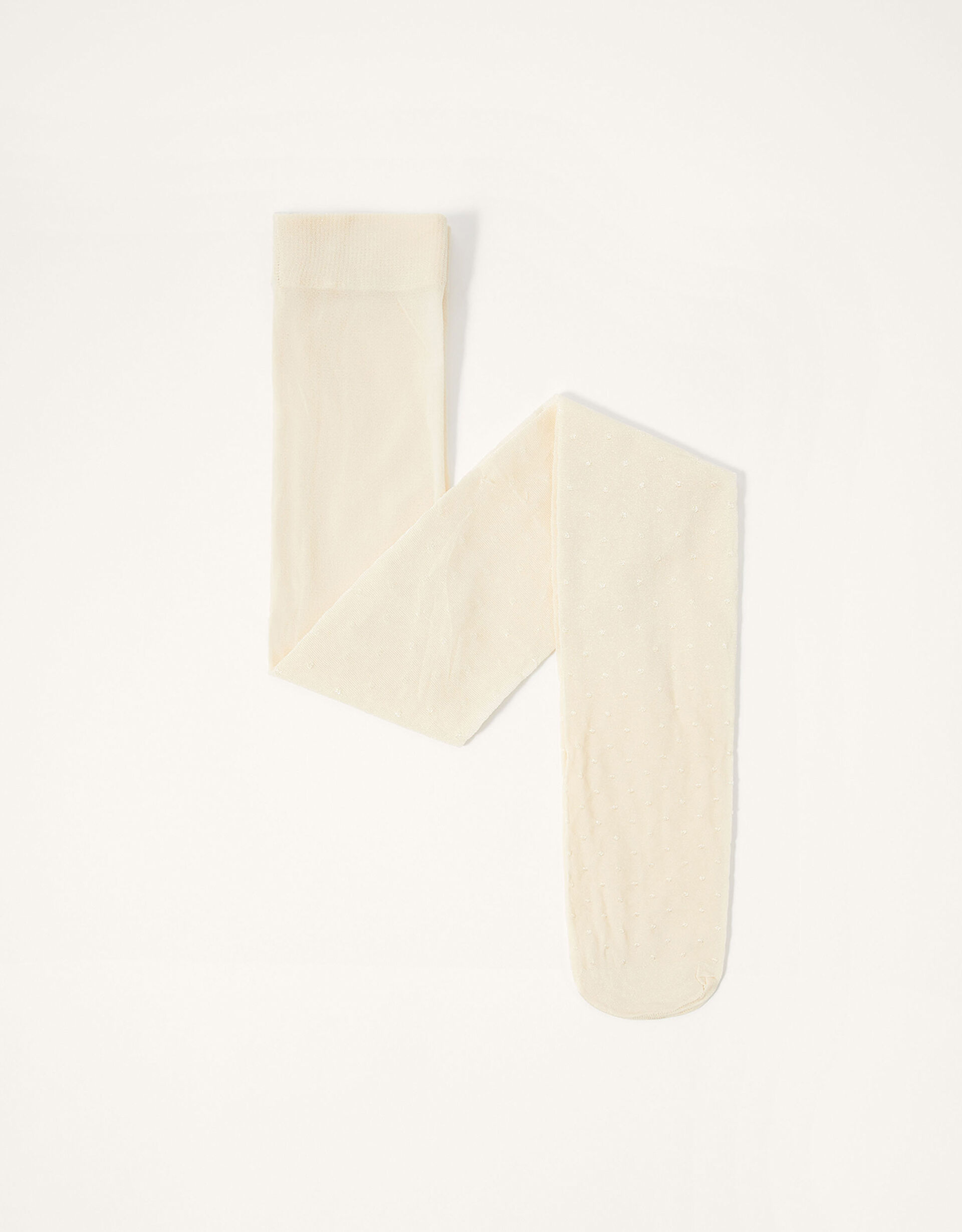 Bridal Spot Tights Ivory | Accessories | Monsoon UK.