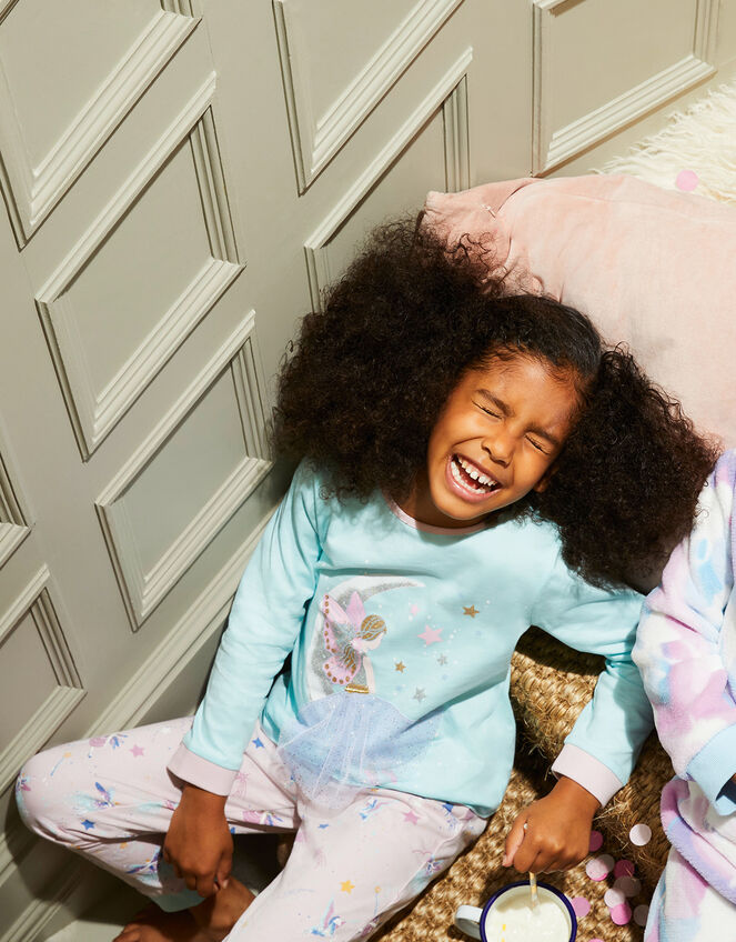Nightime Fairy Pyjama Set Pink | Girls' Nightwear & Slippers | Monsoon UK.