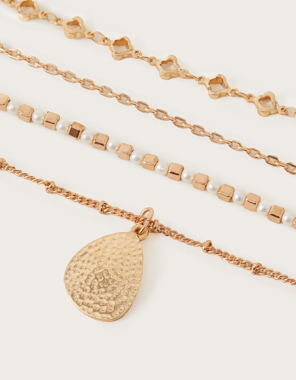 Pearl and Pendant Layered Necklace | Accessories | Monsoon UK.