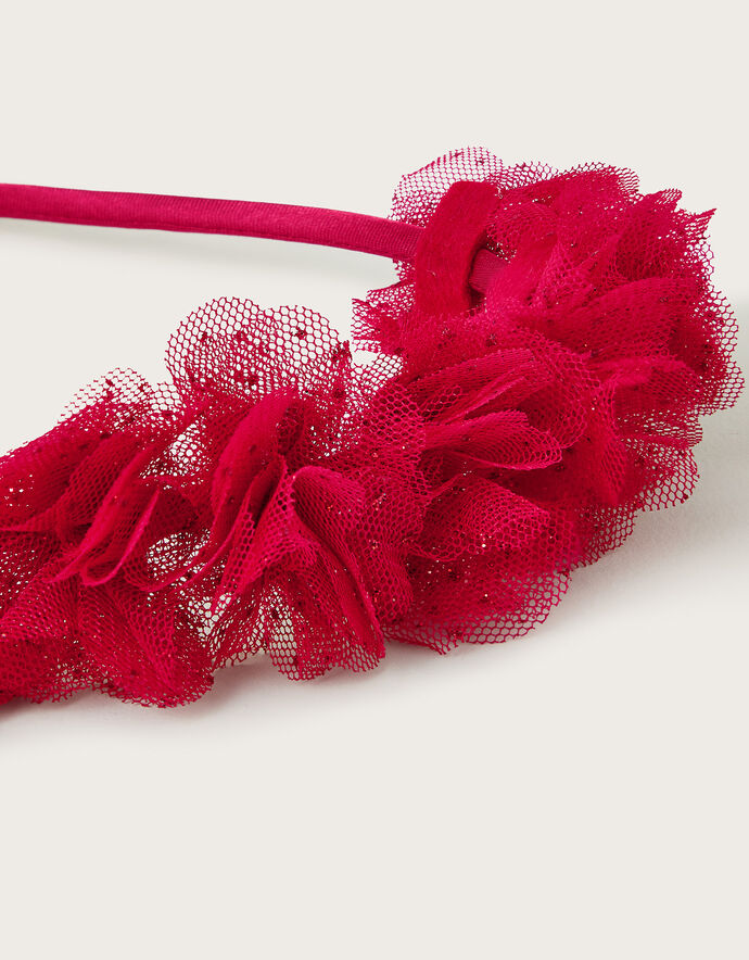 Sparkle Tulle Ruffle Headband | Accessories | Monsoon UK.