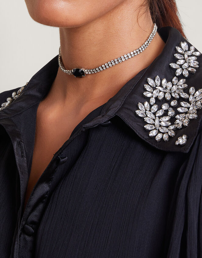 Stone Diamanté Choker Necklace | Accessories | Monsoon UK.