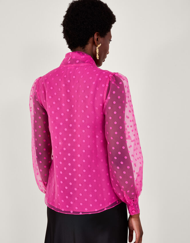 Rosa Spot Blouse Pink | Blouses & Shirts | Monsoon UK.
