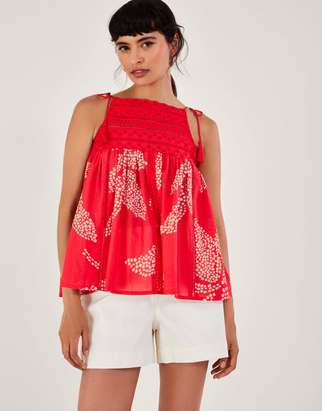 Mahi Halter High Neck Cami Top Red | Vests, Camisoles And Sleeveless ...