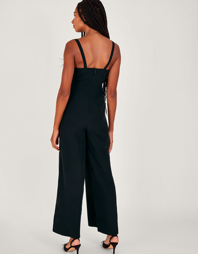 Eva Feather Jumpsuit Black | Jumpsuits | Monsoon UK.