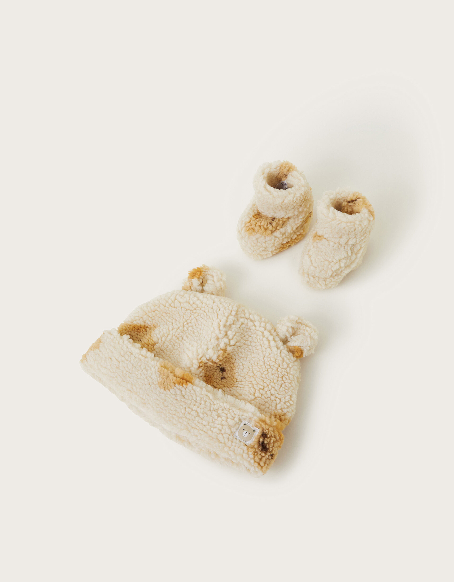 Baby Borg Bear Hat and Boot Set Multi | Baby Accessories | Monsoon UK.