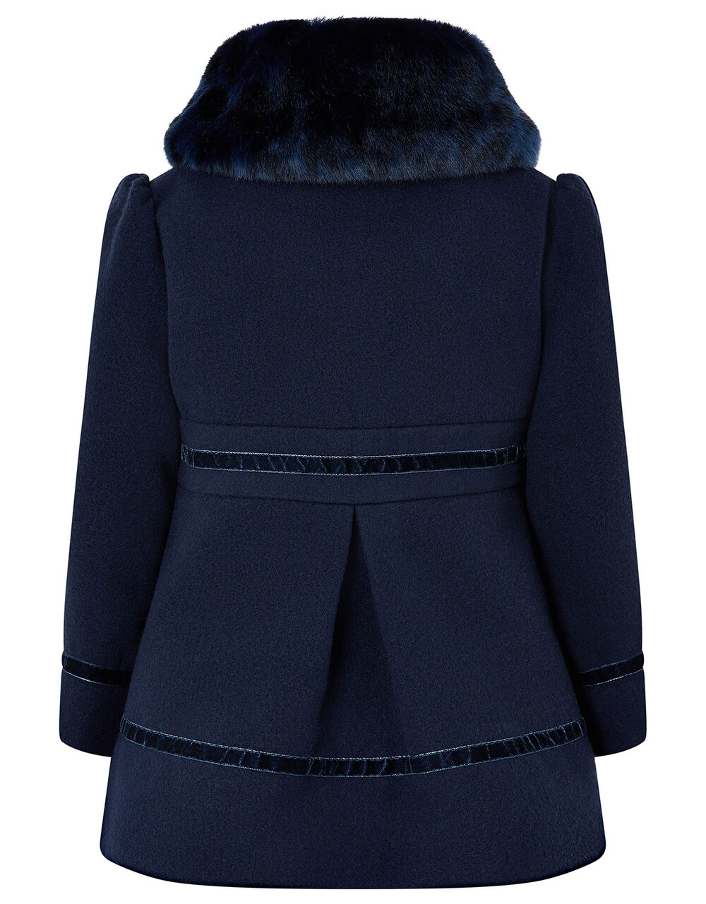 Baby Bow Coat Blue | Coats & Jackets | Monsoon UK.