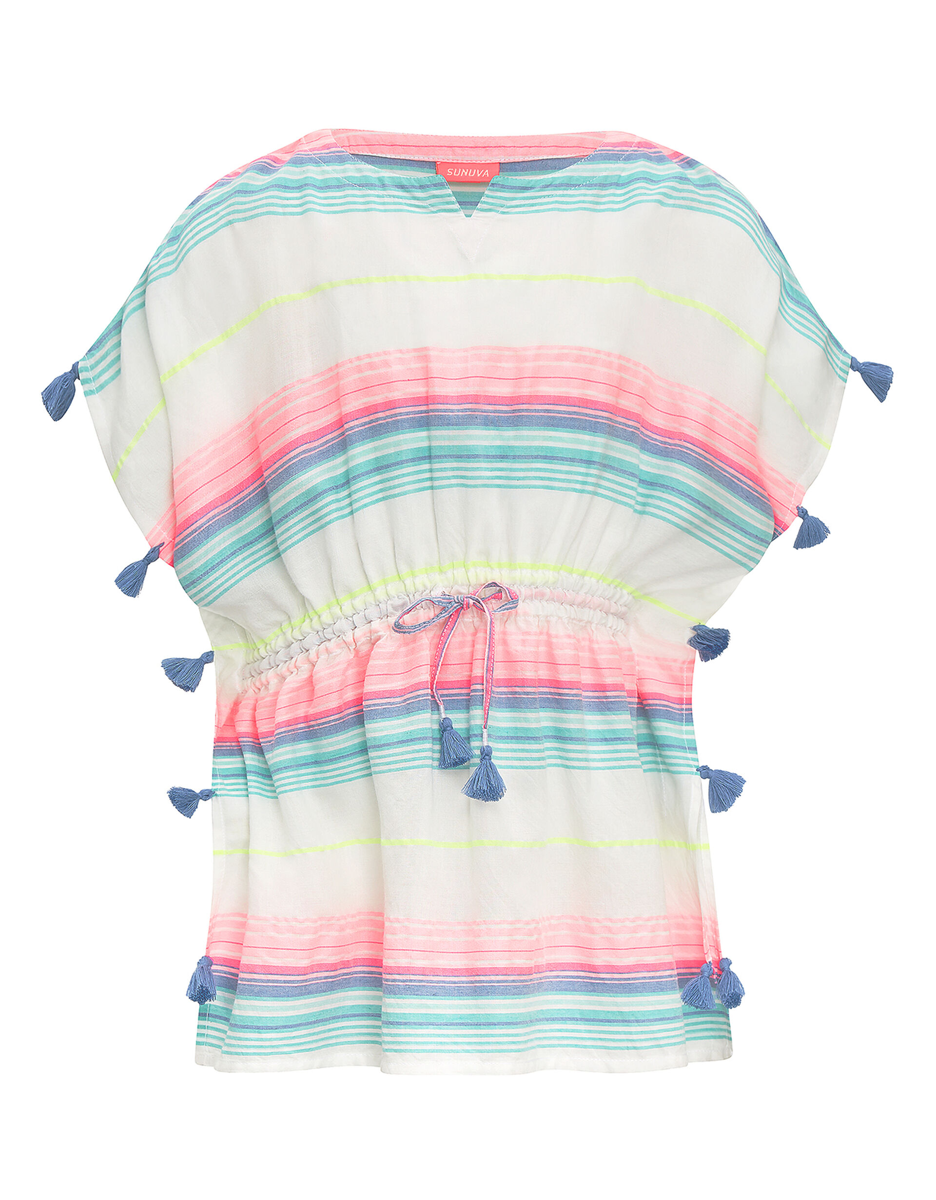 Sunuva Stripe Tassel Kaftan Multi