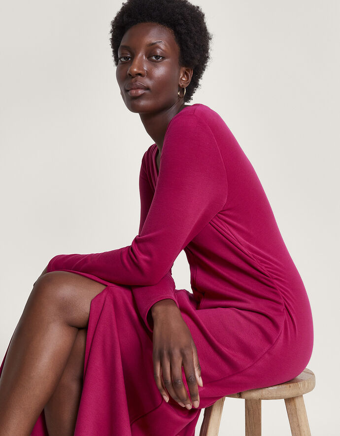 Paula Ponte Dress Red