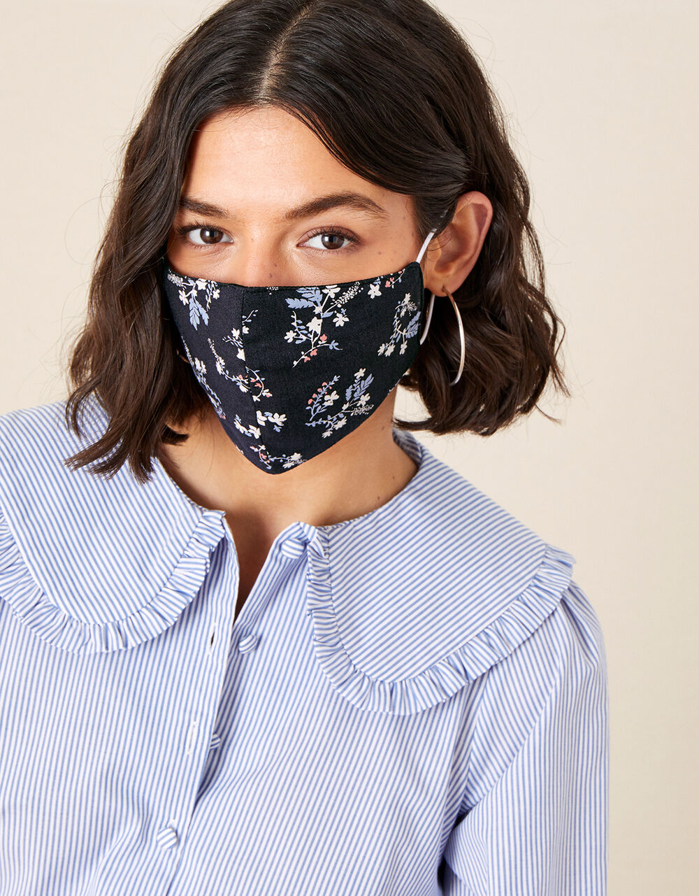 Floral Face Mask in Pure Cotton | Face & Body | Monsoon UK.