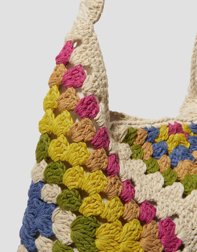 Mae Crochet Shopper Bag | Accessories | Monsoon UK.