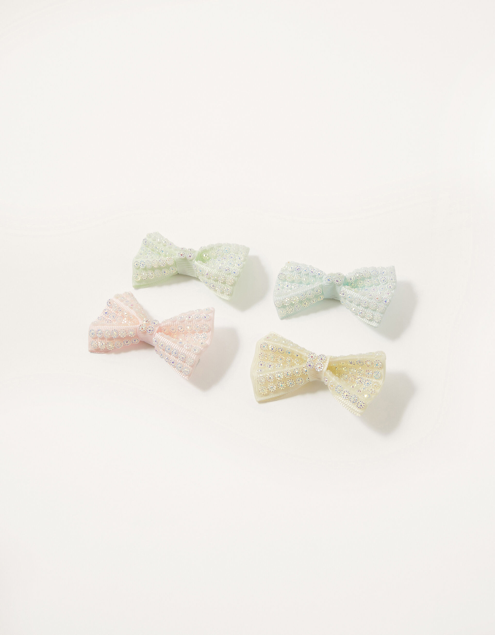 Dazzle Bow Clip Set