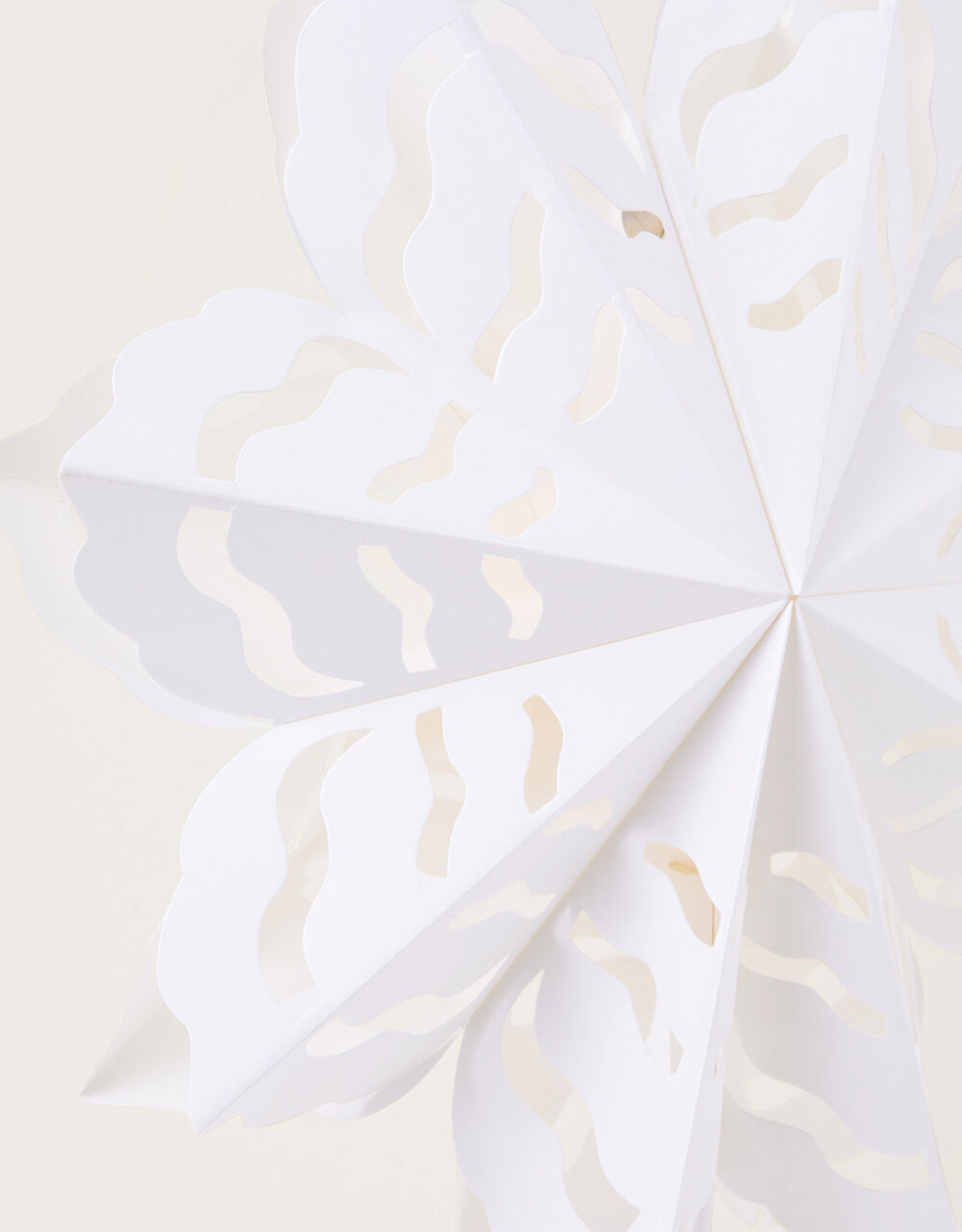 Paper Snowflake Tree Topper