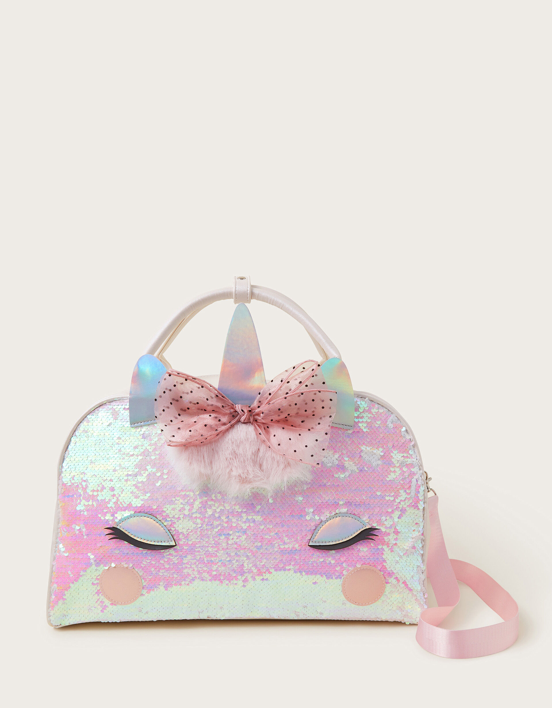Sequin Unicorn Weekender Bag | Accessories | Monsoon UK.
