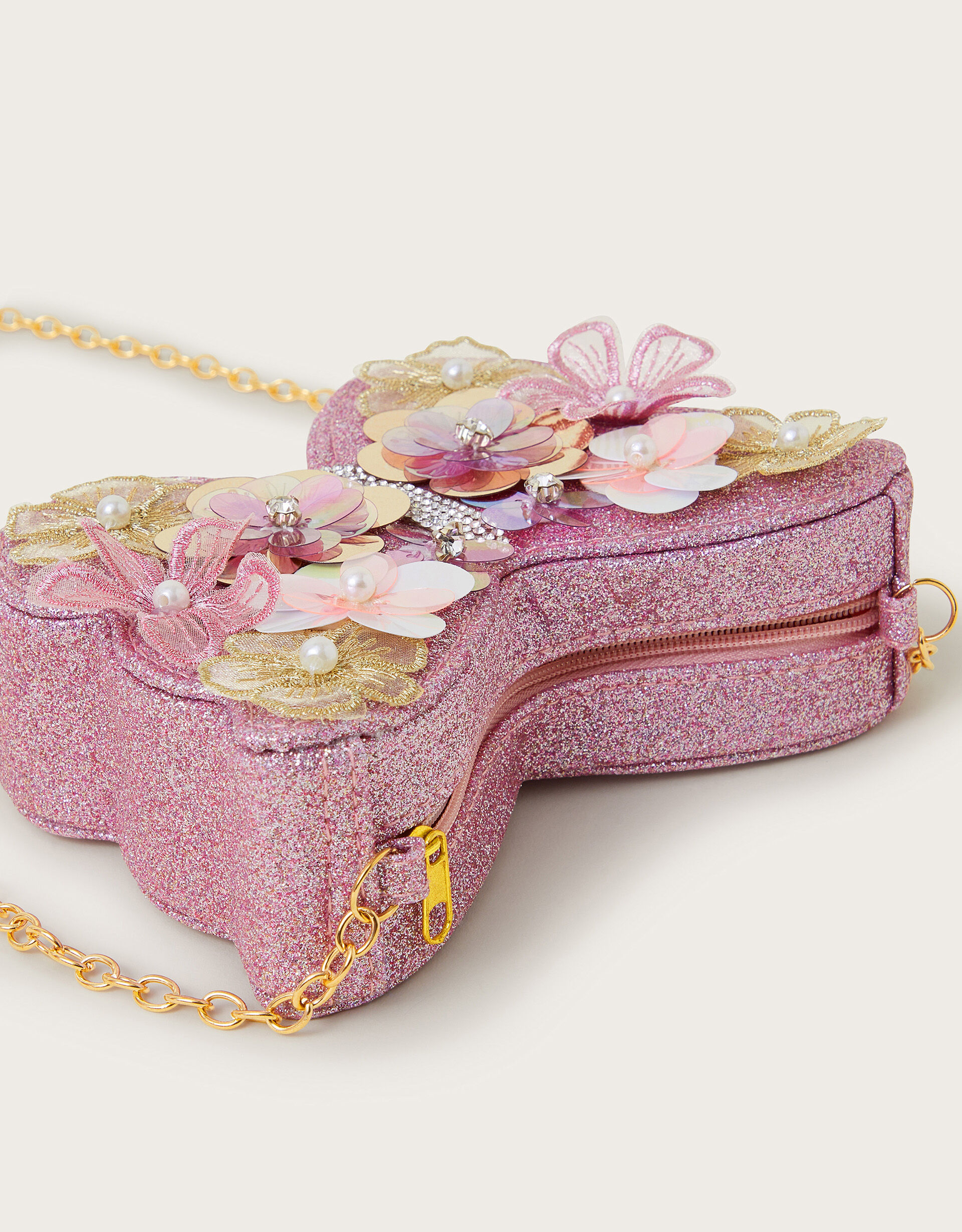 Bella Embellished Butterfly Bag