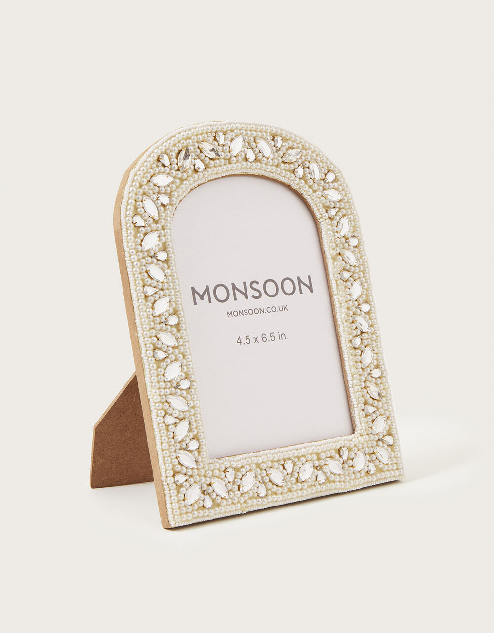 Embellished Pearl Arch Photo Frame | Photo Frames | Monsoon UK.