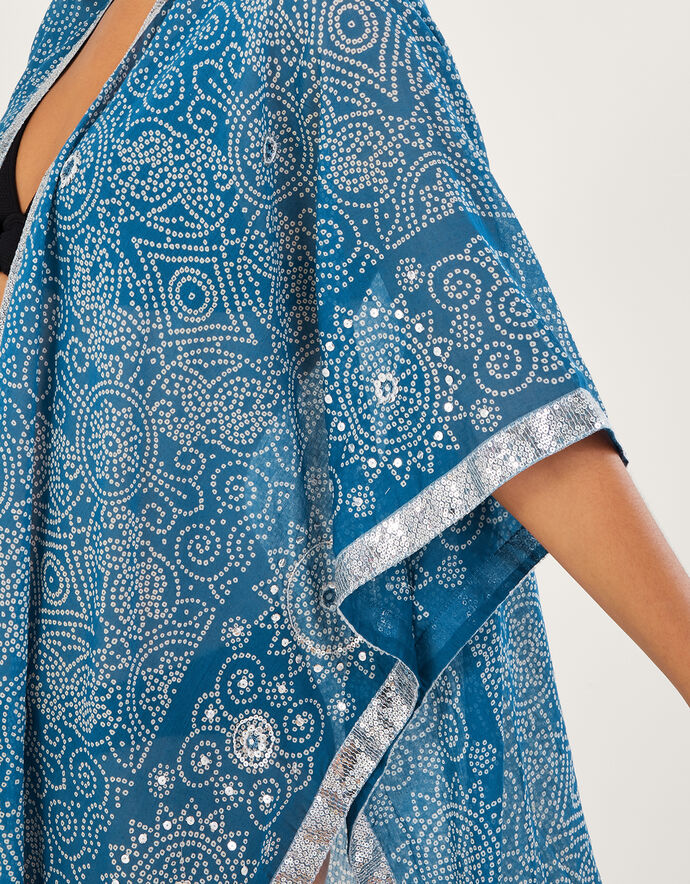 Bandhani Print Cover Up