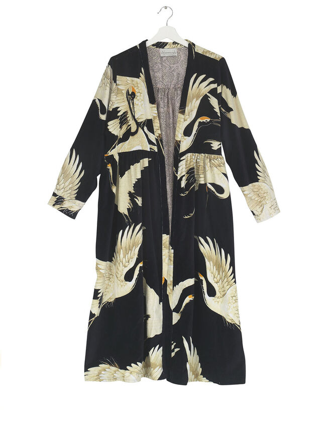 One Hundred Stars Stork Print Duster