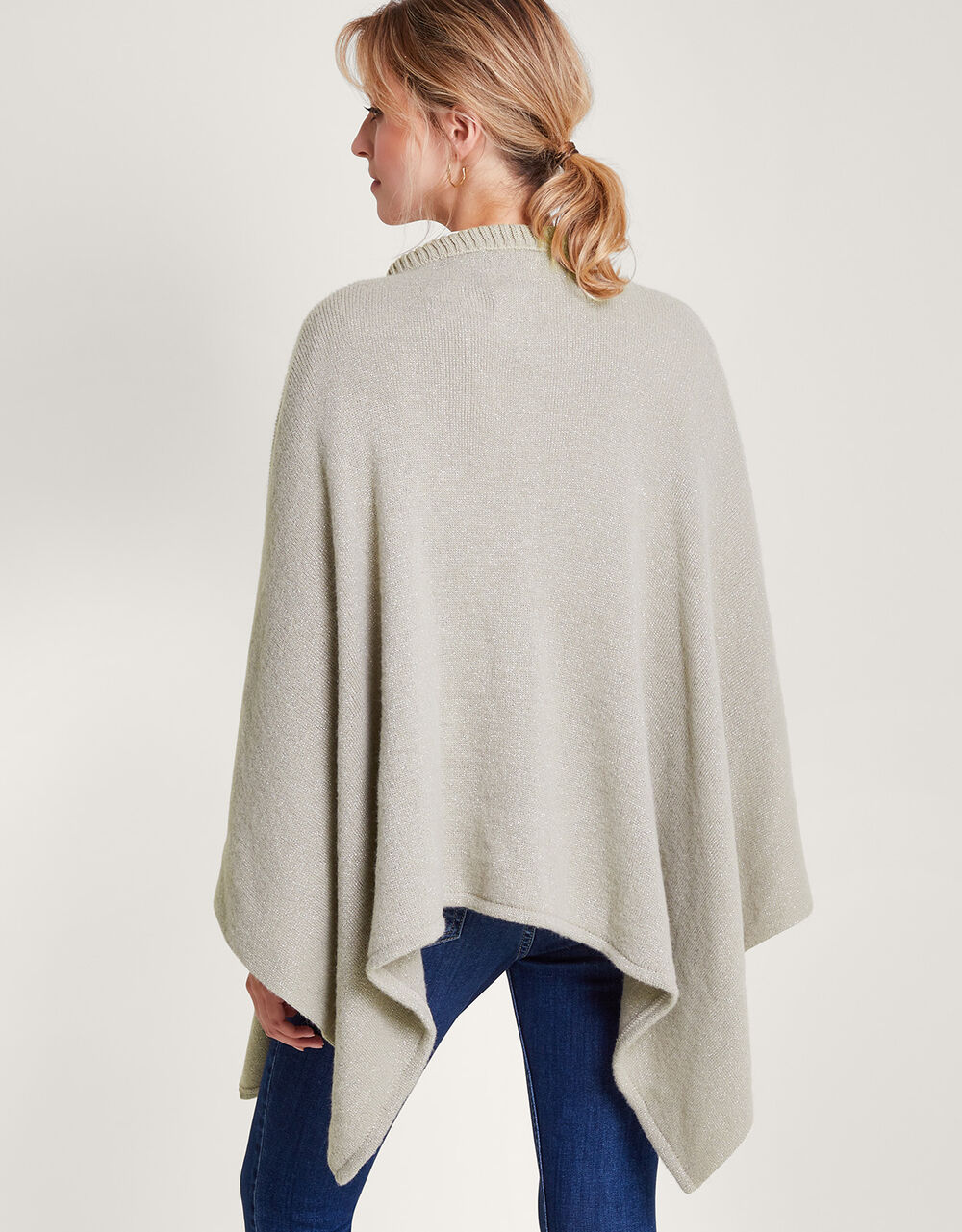 Metallic Poncho | Ponchos | Monsoon UK.