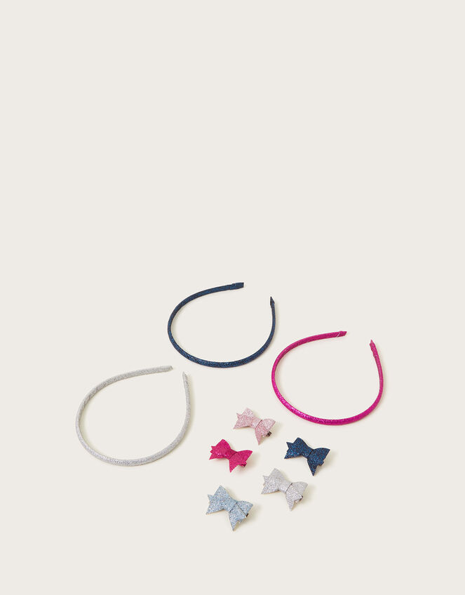 8-Pack Glitter Hair Set | Girls' Hair Accessories | Monsoon UK.