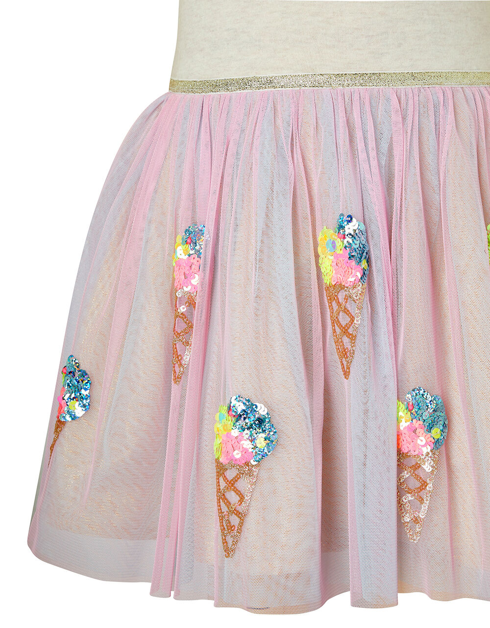 Iris Sequin Ice Cream Disco Dress Multi | Girls' Dresses | Monsoon UK.