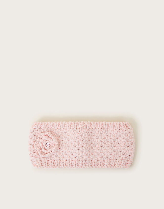 Flower Knit Bando Headband | Accessories | Monsoon UK.