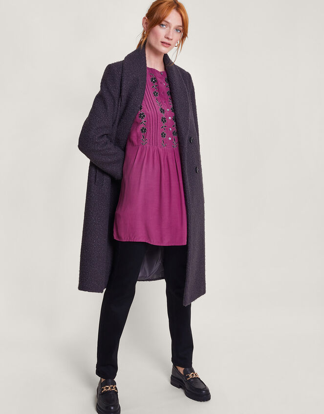 Embroidered Tunic Pink