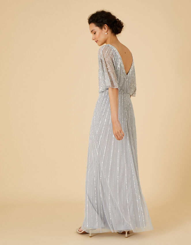 Embellished Maxi Dress in Recycled Polyester | Evening Dresses ...