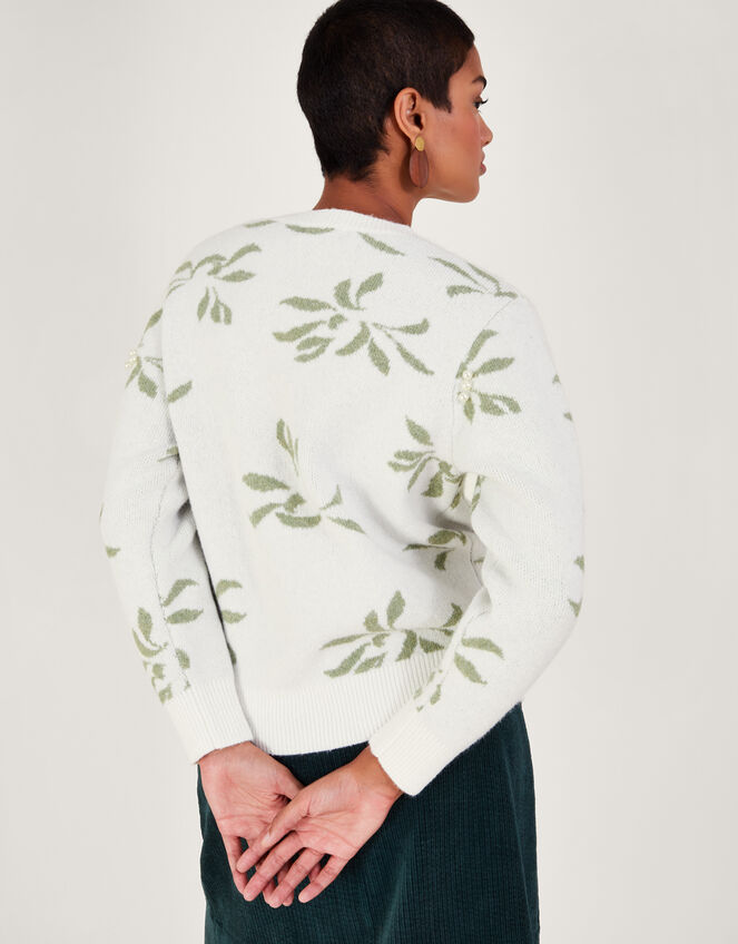 Mia Mistletoe Jumper Ivory | Jumpers | Monsoon UK.