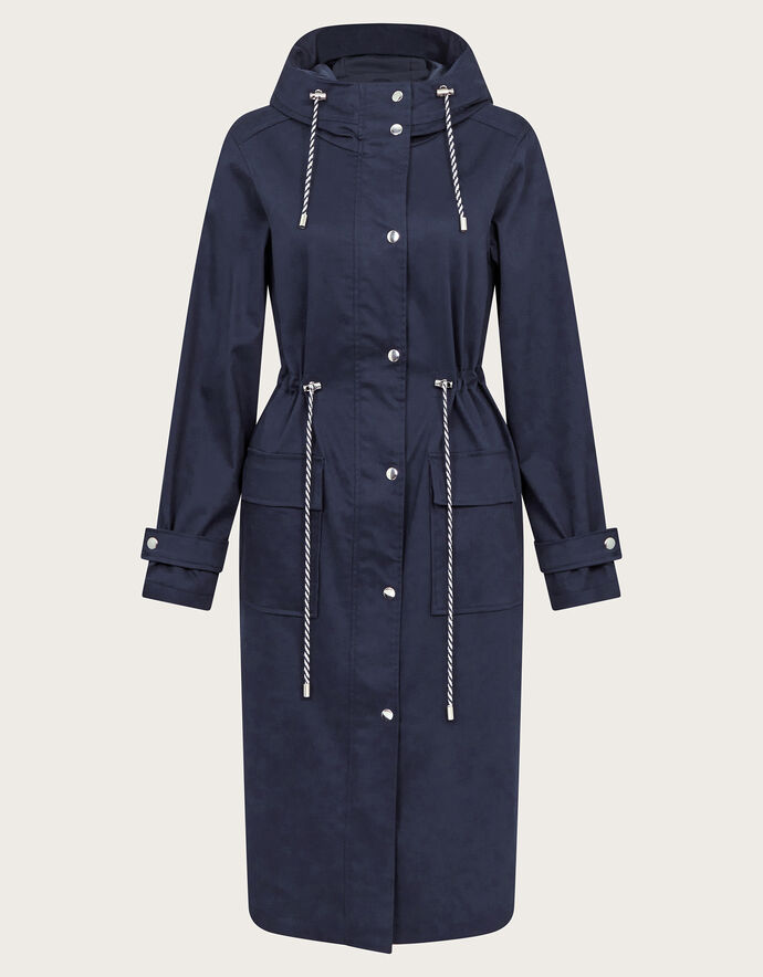 Rory Showerproof Rain Coat Blue