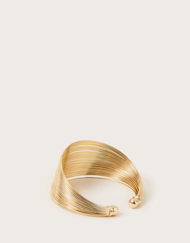 Fine Layered Cuff Bracelet | Accessories | Monsoon UK.