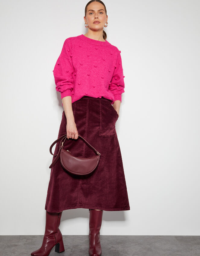 Bonita Bobble Jumper Pink | Jumpers | Monsoon UK.