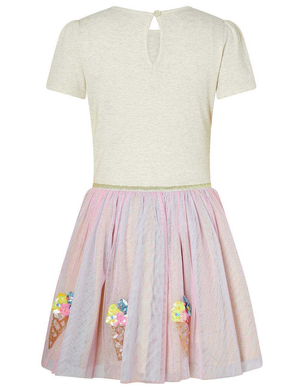 Iris Sequin Ice Cream Disco Dress Multi | Girls' Dresses | Monsoon UK.