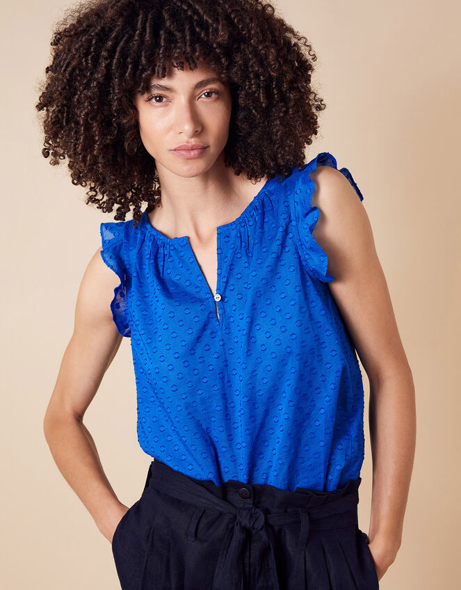 Dobby Top in Organic Cotton | Vests, Camisoles And Sleeveless Tops ...