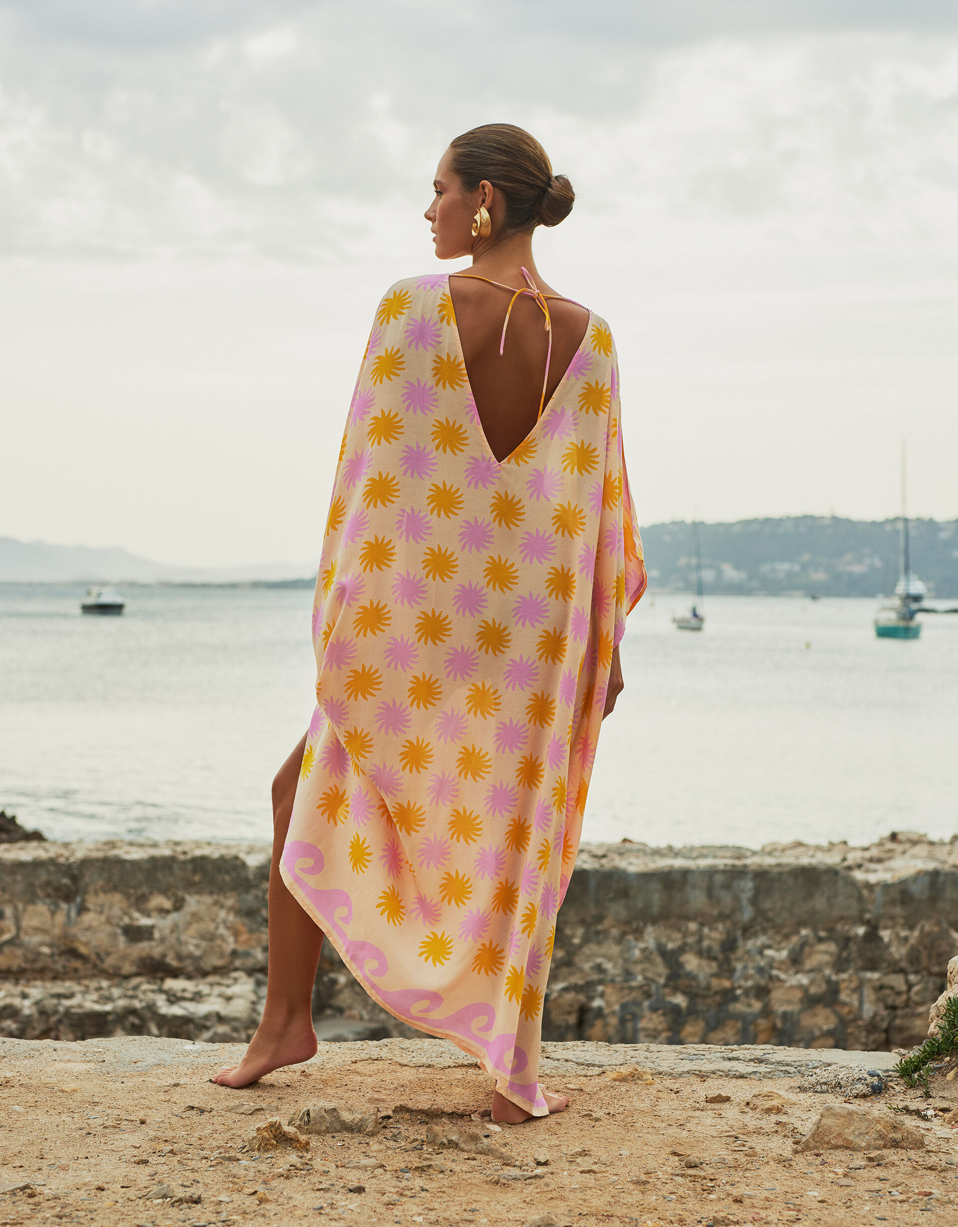 Sundress Cora Sun Print Kaftan