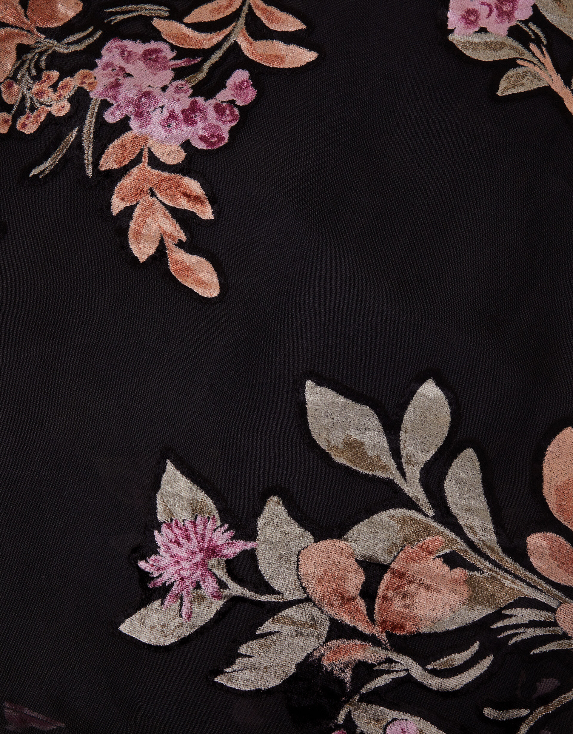 Demi Floral Devore Scarf | Scarves | Monsoon UK.